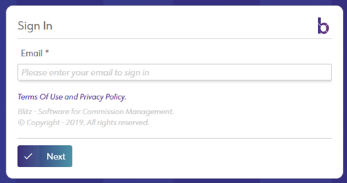 First Login – Blitz