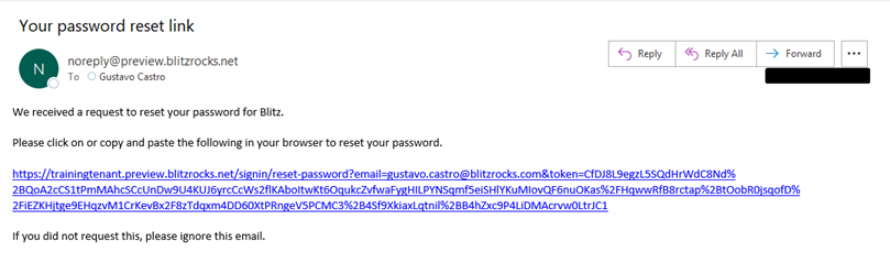 First Login – Blitz