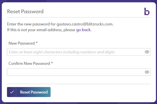 First Login – Blitz